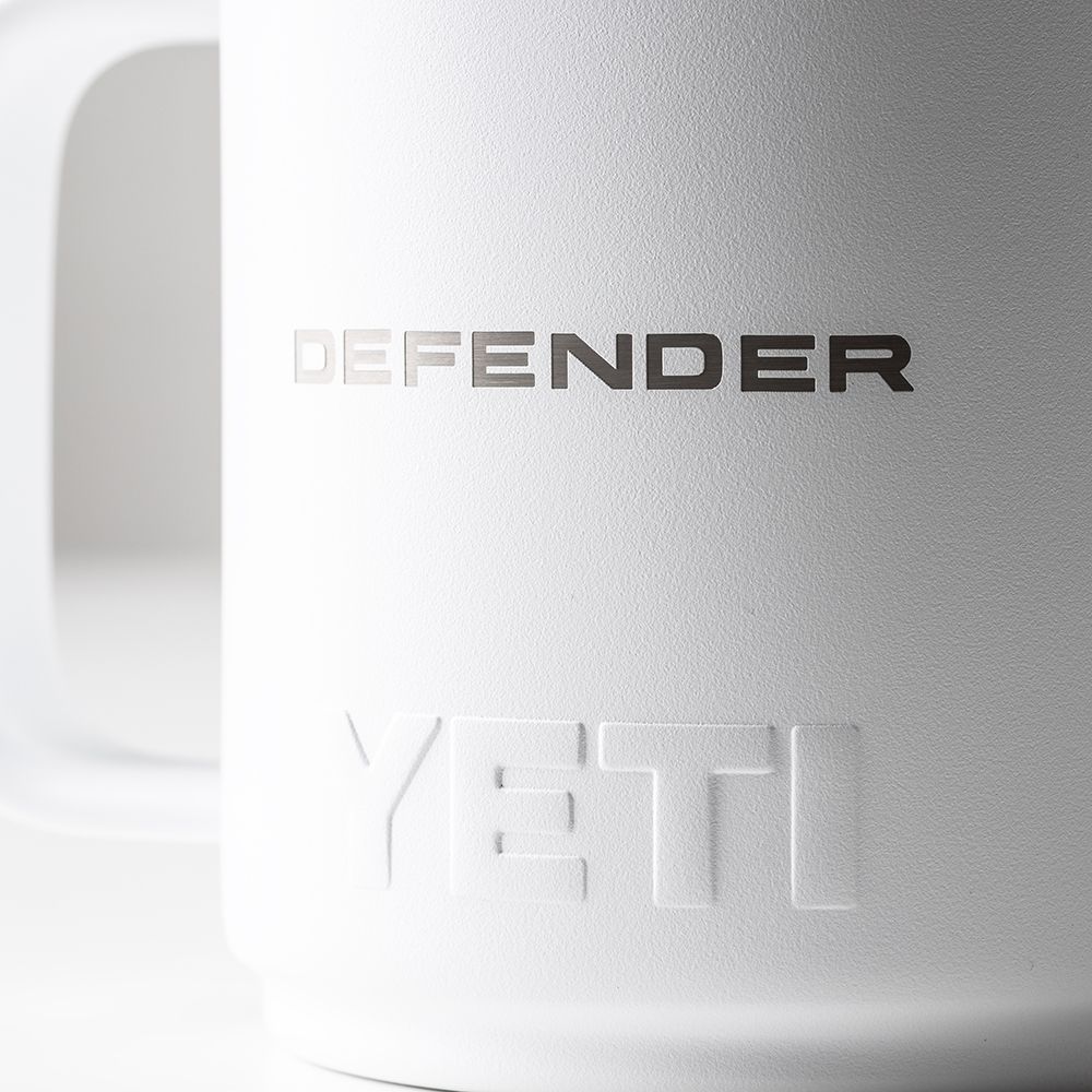 Land Rover | Defender x YETI | Stackable Mug - White | 10oz/296ml ...