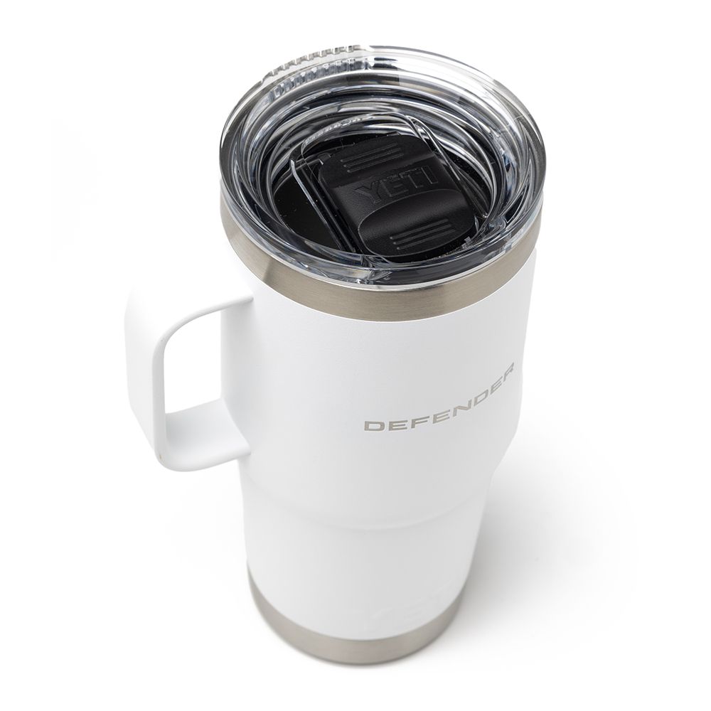 Land Rover | Defender x YETI | Rambler Travel Mug - White | 20oz/591ml ...