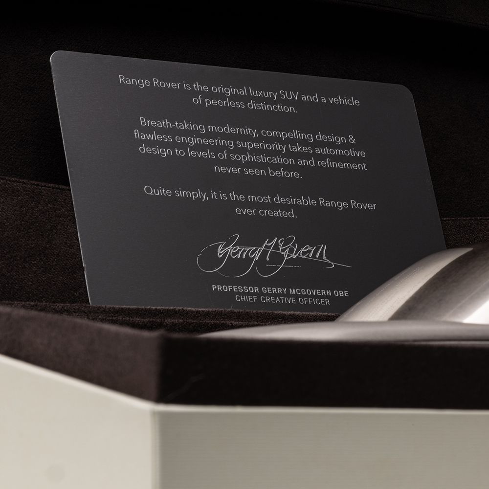 Land Rover | Sunset Gold Range Rover Sculpt | The London Collection by ...